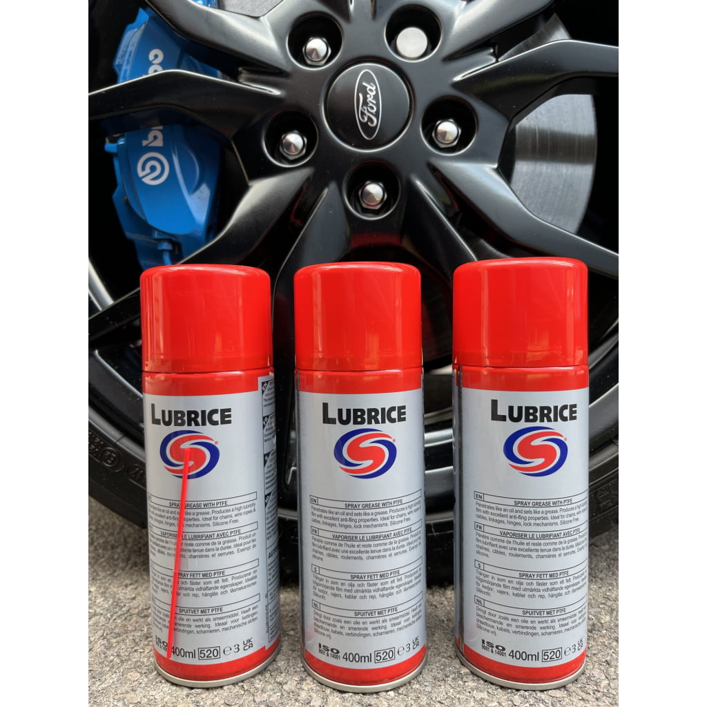 AUTOSMART LUBRICE X 12 Silicone Free Spray Grease 400ml - Ultrashine ...